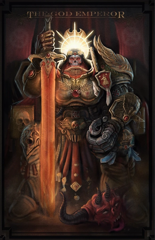 Emperor-of-Mankind-Imperium-Warhammer-40000-Wh-%D0%9F%D0%B5%D1%81%D0%BE ...