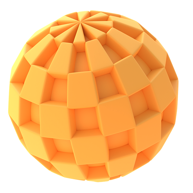 Geometry_9元素 图形 3D 立体 插画 图标 png PSD 免抠 设计