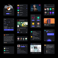 App_Dark Mode-花瓣网|陪你做生活的设计师 | Design