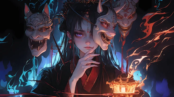 戏女-hzj(1)图片_K2图片素材-花瓣网