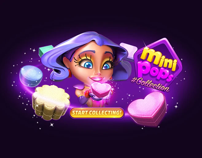 launch of the feature ״mini pop" (pop!slots app)-花瓣网