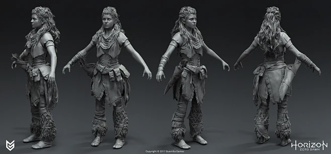 Cleric - Part II - Standing Ready - ZBrushCentral : Here I remastered the Cleric, an old project ...