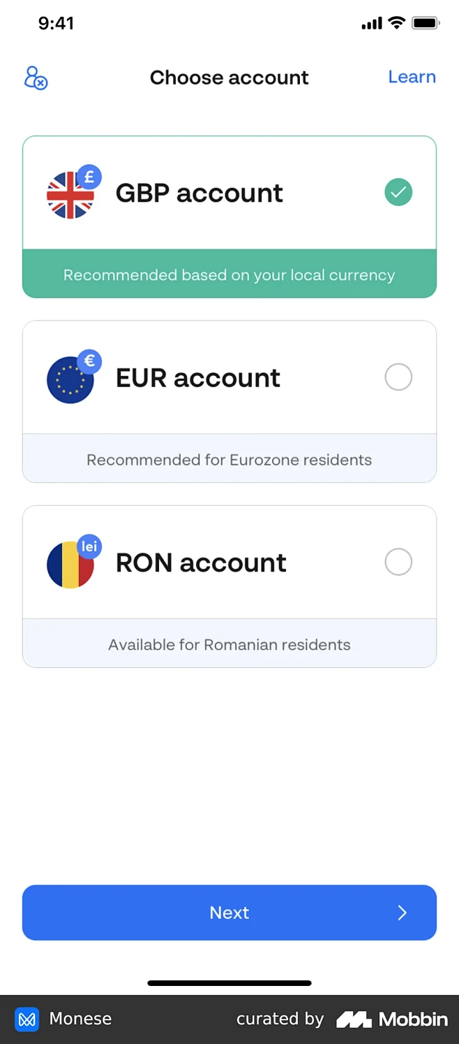 Monese Adding my address screen-花瓣网