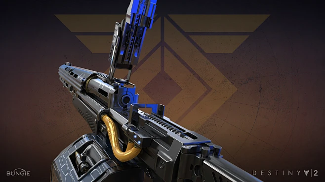 Destiny 2: Seventh Seraph SAW Machine Gun-花瓣网