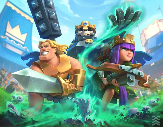 "Champions are coming! - Clash Royale Cinematic"-花瓣网