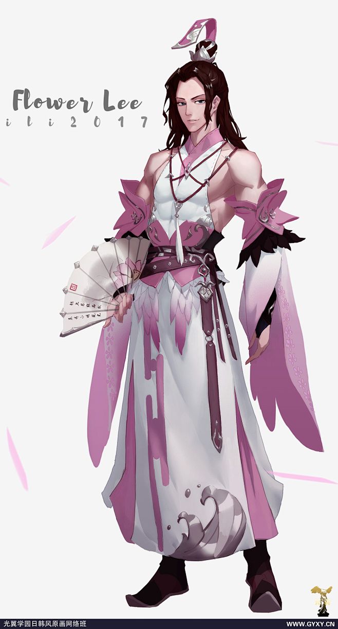 中国风男性角色原画中国风写实角色原画来自cgbook.cn (1744)