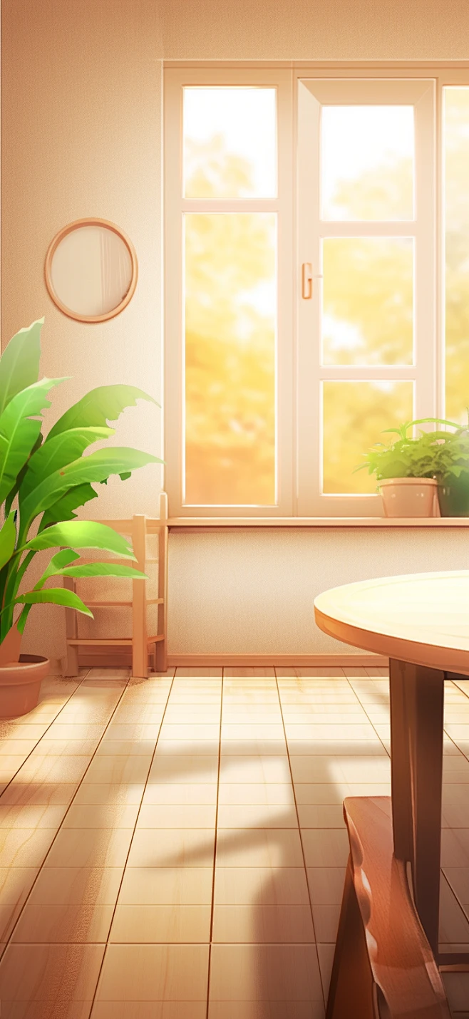 a wood floor in the living room, in the style of realistic scenery ...