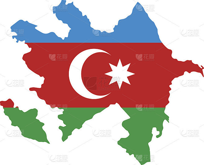 阿塞拜疆的地图