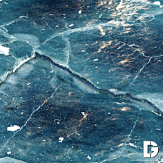 写实材质 ·【冰面/雪地】-花瓣网|陪你做生活的设计师 | 蓝色冰裂冰块冰纹水纹-王琨-3