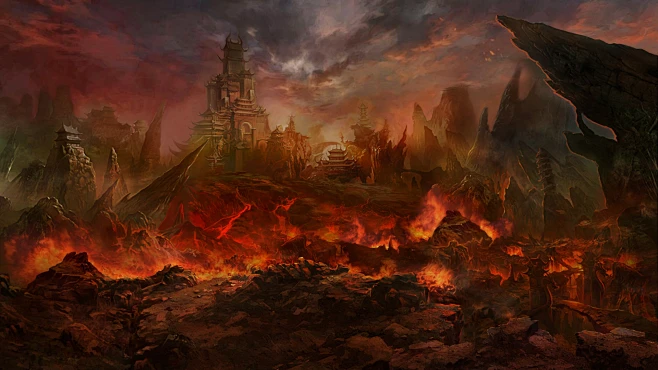 中国风战场气氛图来自cgbook.cn (105)-花瓣网