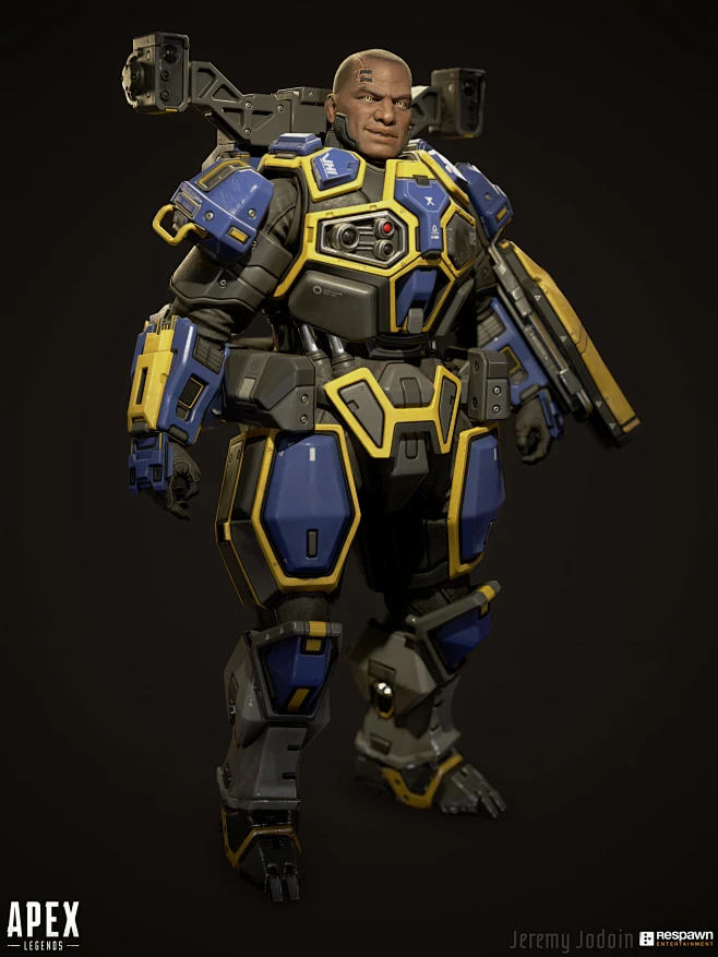 Gibraltar "Gibraltron", Jeremy Jodoin : "Gibraltron" legendary skin for ...
