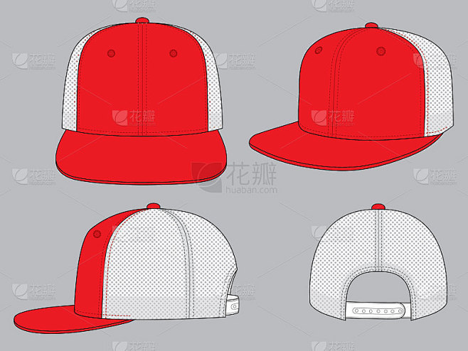 Hip Hop Cap for Template