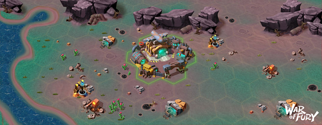 SLG game concept design