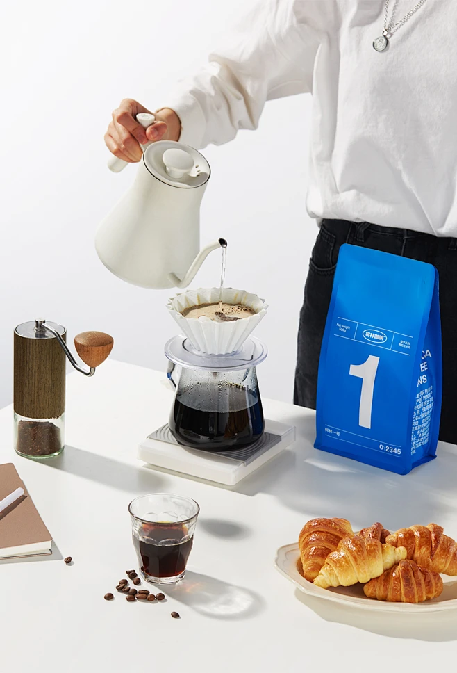 柯林丨1-5号数字精品咖啡豆拼配醇香新鲜烘焙五风味咖啡粉500g-tmall.com天猫-花瓣网