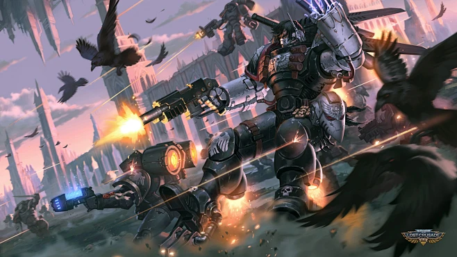 General 1920x1080 Warhammer 40,000 Warhammer science fiction high tech ...