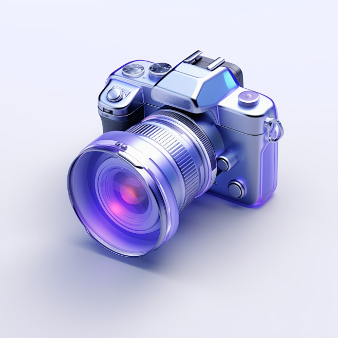 相机 UI图标 icon AIGC 科技风 图标