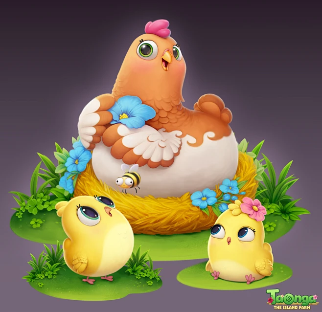 Characters part3 Taonga™-花瓣网