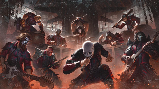 SMITE: Slipknot crossover-花瓣网