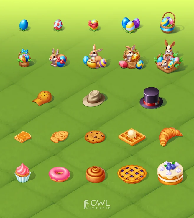 Merge Game - Objects & Props - Part 3-花瓣网