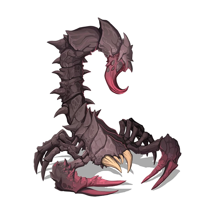 Cave Scorpion-花瓣网