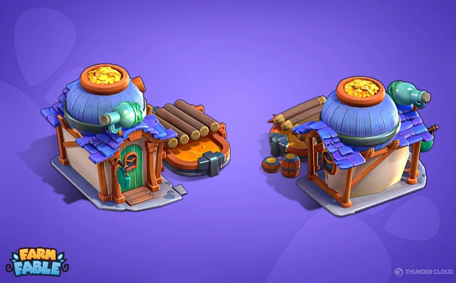 Farm Fable - Character Set 1, Thunder Cloud Studio : A set of ...