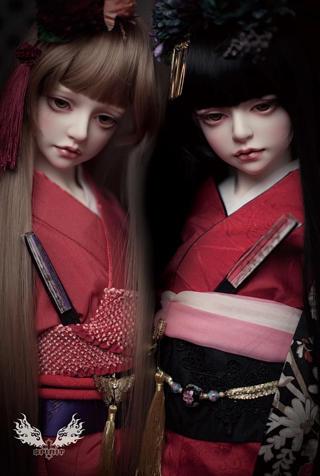 [鬼契Spirit]红莲-Nymphaea（2分大人形BJD娃娃日本和服SD娃娃）-淘宝网-花瓣网