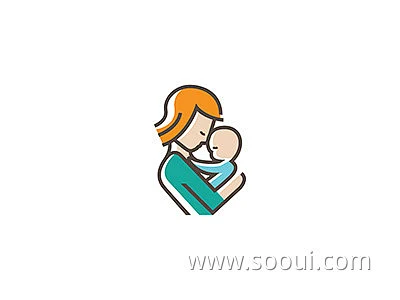 母亲节快乐！30款妈咪元素Logo设计UI设计作品LOGO组合Logo首页素材资源模板下载-花瓣网