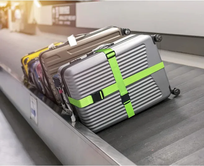 Amazon.com: 2 PCS Luggage Strap 78" x 2" Suitcase Belts Wide Adjustable ...