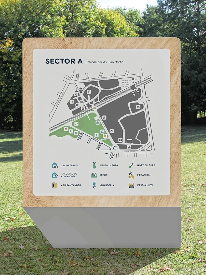 9个项目的户外总平面图标识合集丨20231030-花瓣网