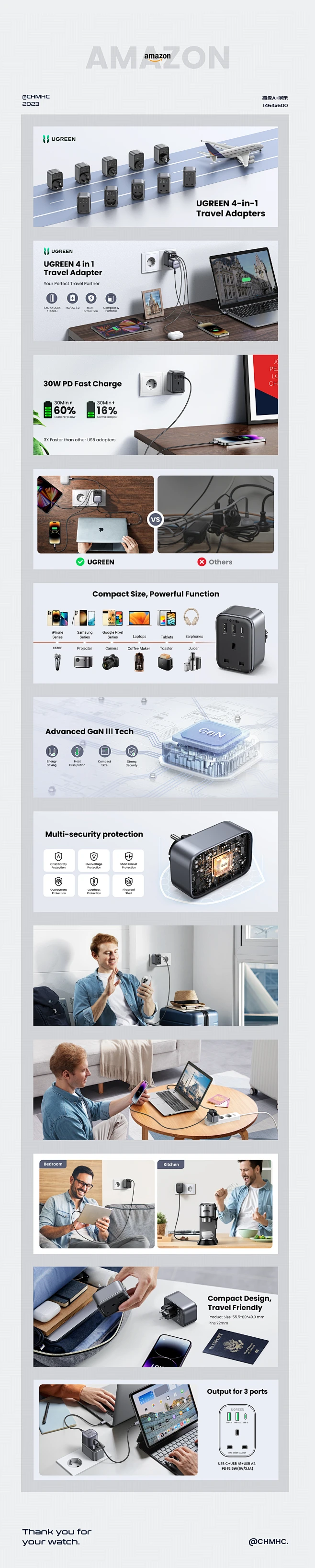 【UGREEN 2023 Q2-Q3 AMAZON 亚马逊作品】-花瓣网