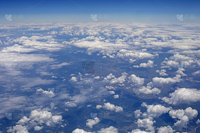 海面“u200b”u200bview从上方俯瞰，欧洲景观，水平