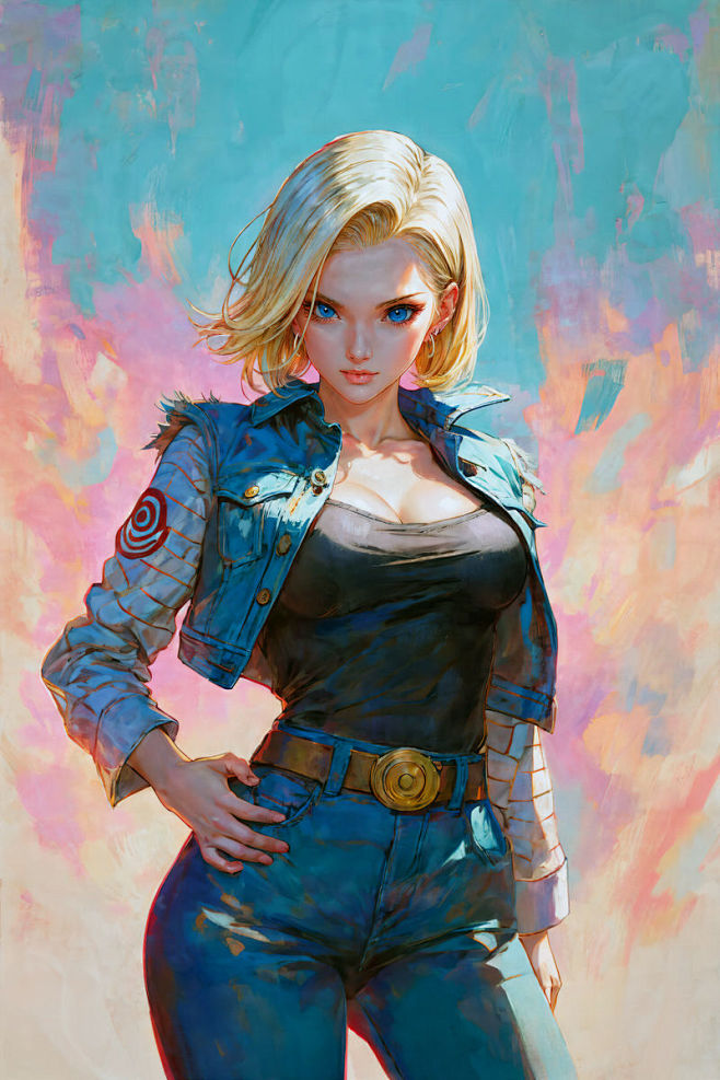 Anime Goddess - Android 18 #aiart #Android18 #C18 #Dragonball #AIグラビア ...