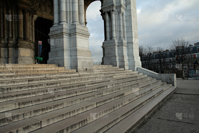 Basilic of Sacré-coeur in Paris,Ile-de-france region of France