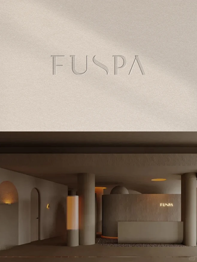 原创·馥里FUSPA品牌形象logo设计-花瓣网