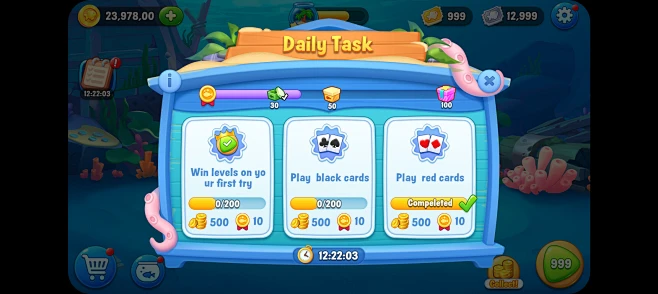 fish mania solitaire-花瓣网