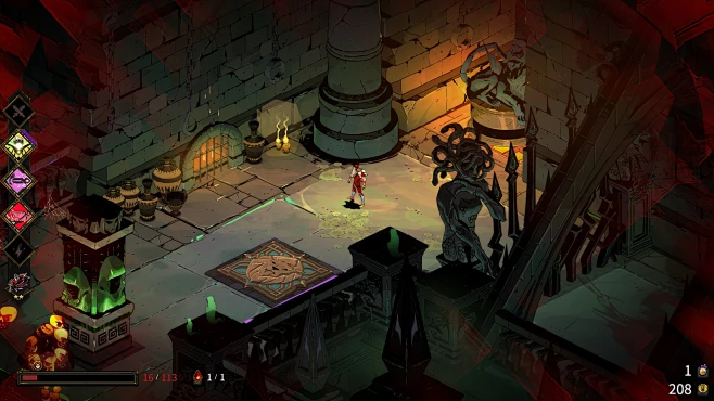 {游戏系列}美国 Hades （UI,角色，场景）-花瓣网