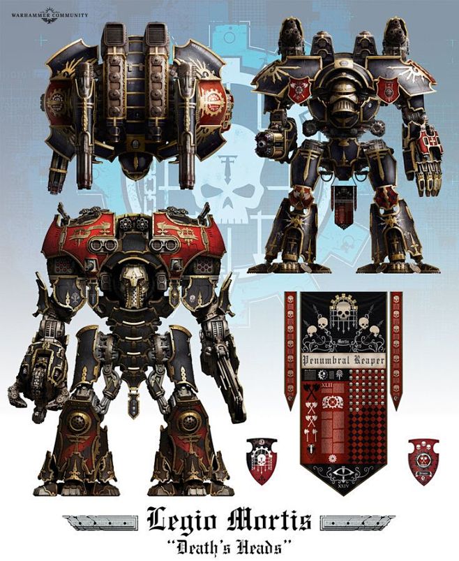Brush Up On Your Legio Heraldry and Prepare for Titandeath - Warhammer Community (2)
