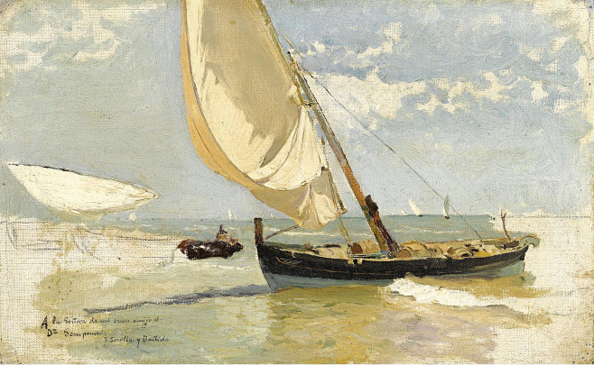 Joaquin Sorolla y Bastida - Beach Study, 1923