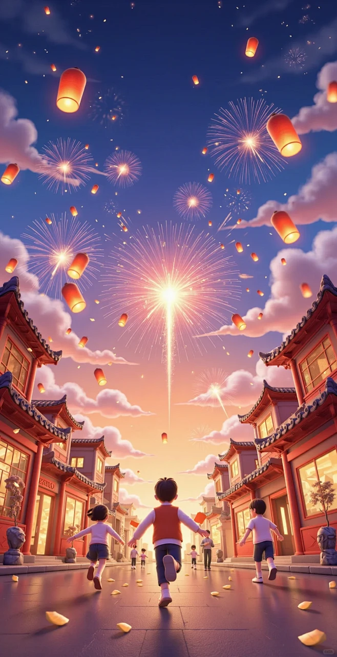 【SD】Flux直出元旦运营海报 - 小红书-花瓣网