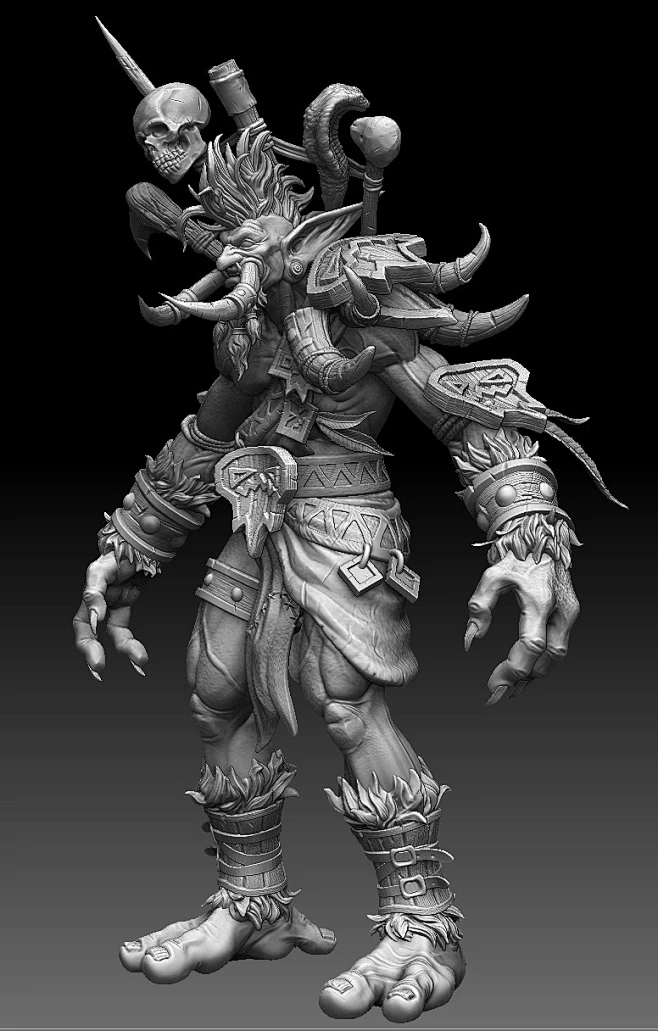 Vol'jin ( World of Warcraft), kanghyuk Woo-花瓣网