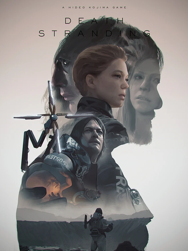Death Stranding Fanart, Carlos Alberto Martínez-花瓣网