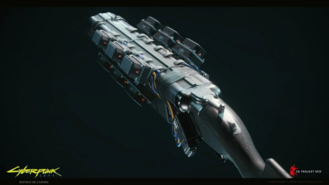 Cyberpunk 2077 - Rostovic DB-2 Satara and DB-4 Igla, Csaba Szilagyi ...