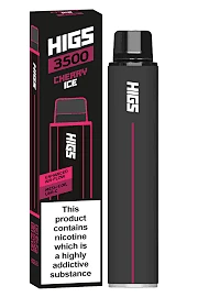 HIGS KING Cherry Ice Mesh-coil 20mg 3500 puffs disposable vape-花瓣网