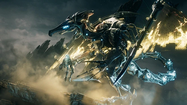 Omega Ridley (Metroid Prime fan art)-花瓣网