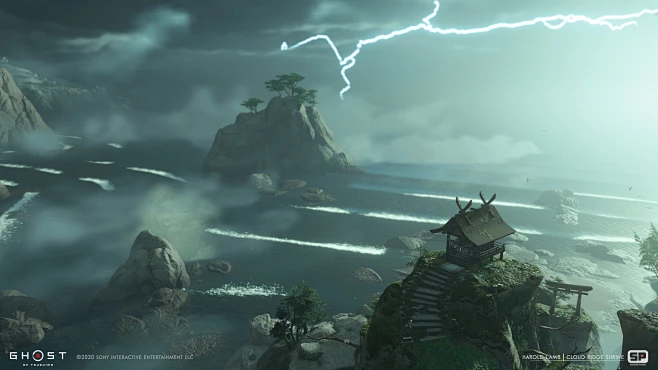 Ghost of Tsushima - Cloud Ridge Shrine, Harold Lamb : This location was ...