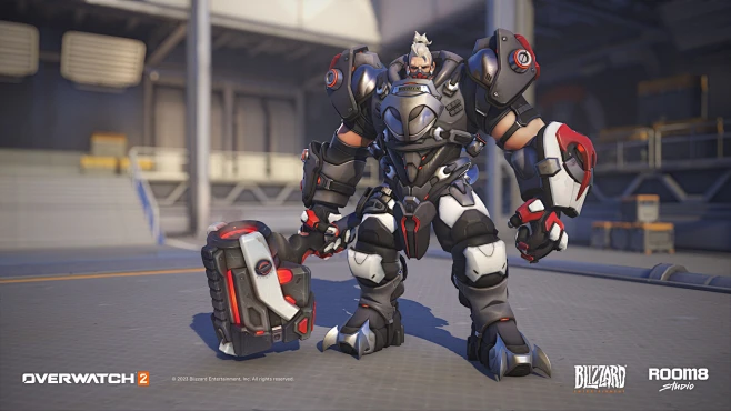 OVERWATCH 2- Reinhardt Fallen Knight -花瓣网