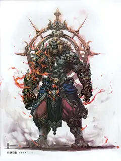 中国风男性角色原画中国风写实角色原画来自cgbook.cn (1700)-花瓣网