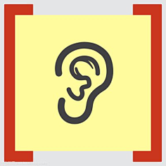 听障图标-花瓣网|陪你做生活的设计师 | 听觉障碍图标_360图片