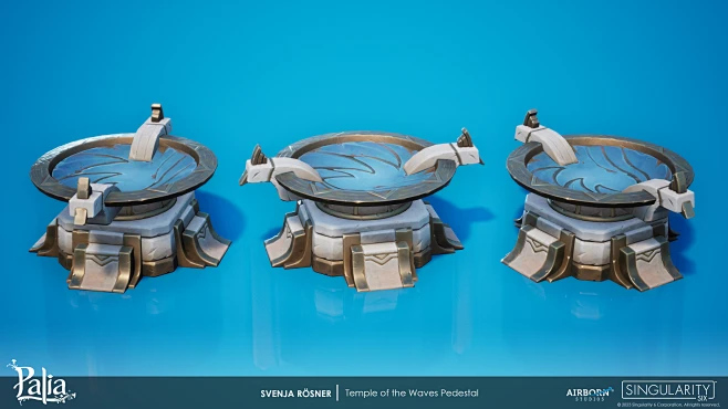 Palia - Water Temple Pedestal-花瓣网