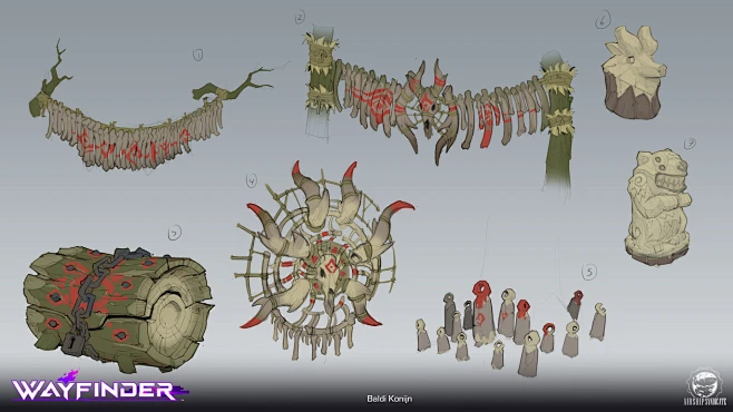 Wayfinder Forest Concept Design-花瓣网